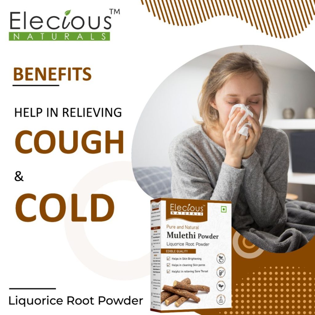 Elecious Naturals Mulethi Powder for Skin, Hair and Eating